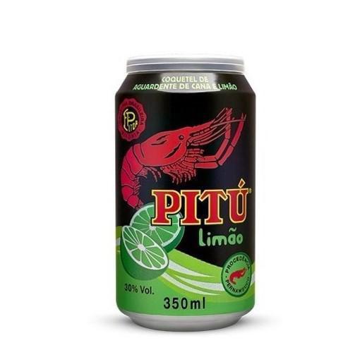 Cachaça Pitú Limão Lata - 350Ml - Pitu - Cachaça - Magazine Luiza