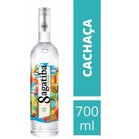 Cachaca sagatiba pura cristalina 700 ml - Cachaça - Magazine Luiza