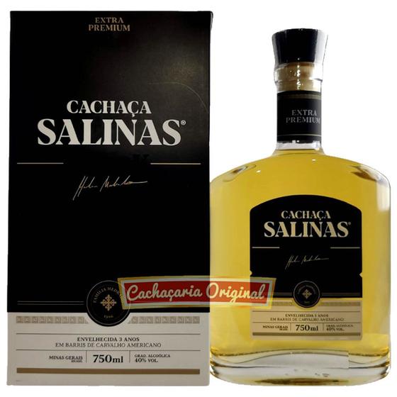 Cachaça Salinas Black 750ml - Cachaçaria Original - Cachaça - Magazine ...