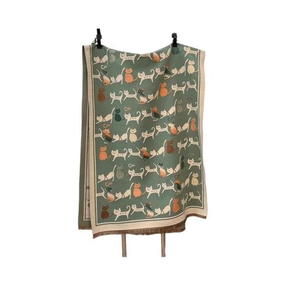 Cachecol De Caxemira Feminino De Inverno Pashmina Xale Grosso Quente ...