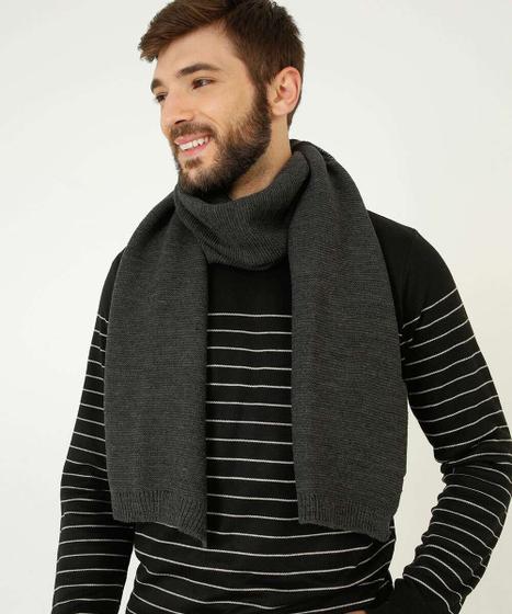 Cachecol Masculino Tricô MR - Cachecol - Magazine Luiza