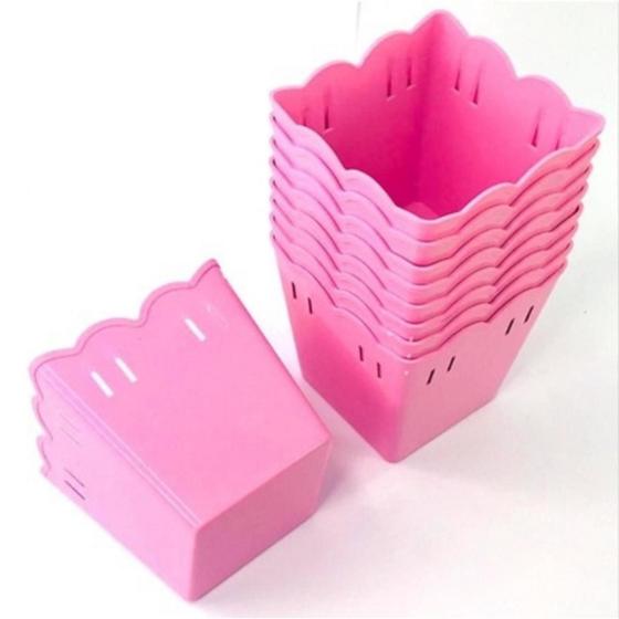 cachepot Plástico decoração de festa cachepô passa fita vaso cachepo p ...