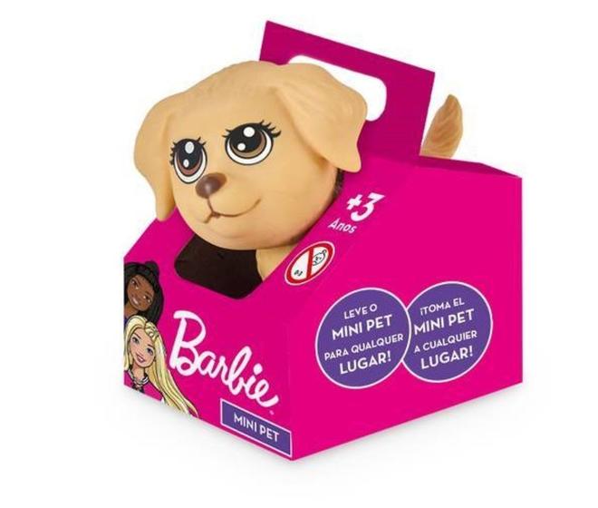 Cachorrinho Mini Pets da Barbie Taffy na casinha brinquedo infantil ...