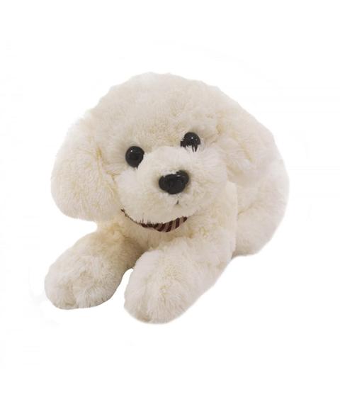 Cachorro Poodle Deitado Com Laço 37Cm Bbl1213M-F F1D - Fofy Toys ...