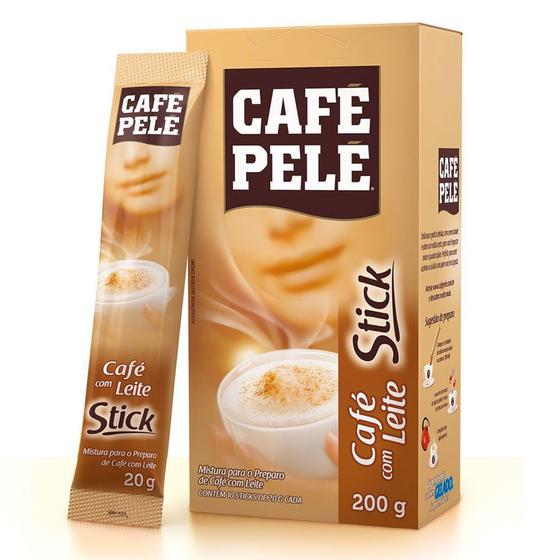 Cacique Café c/Leite Caixa 10x20g - Alimentos Básicos - Magazine Luiza