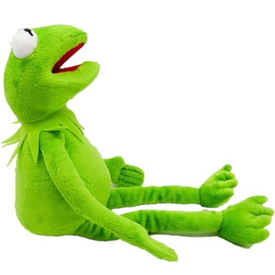 Caco O Sapo Kermit Pelúcia Muppet Babies Vintage 40cm - Ty - Pelúcia ...