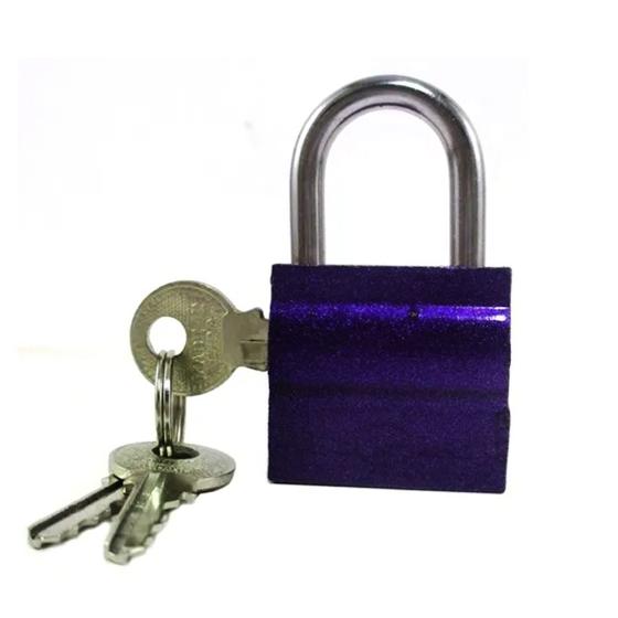 Cadeado 30mm Roxo 3 Chaves Simples Shenling Padloc - GTA TECH ...