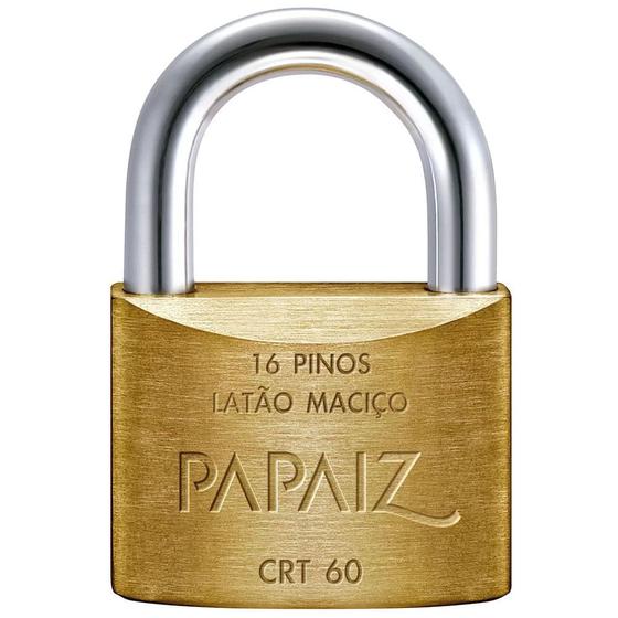 Cadeado Chave Tetra 60mm Papaiz 0101600CX - Cadeados - Magazine Luiza