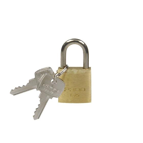 Cadeado em Latão 20mm, 25mm, 30mm, 35mm, 40mm ou 45mm - Pado - Cadeados ...