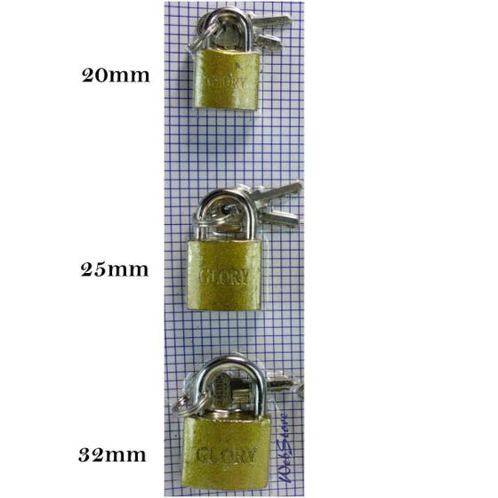 Cadeado kit com 3 tamanhos - Webstore - Cadeados - Magazine Luiza