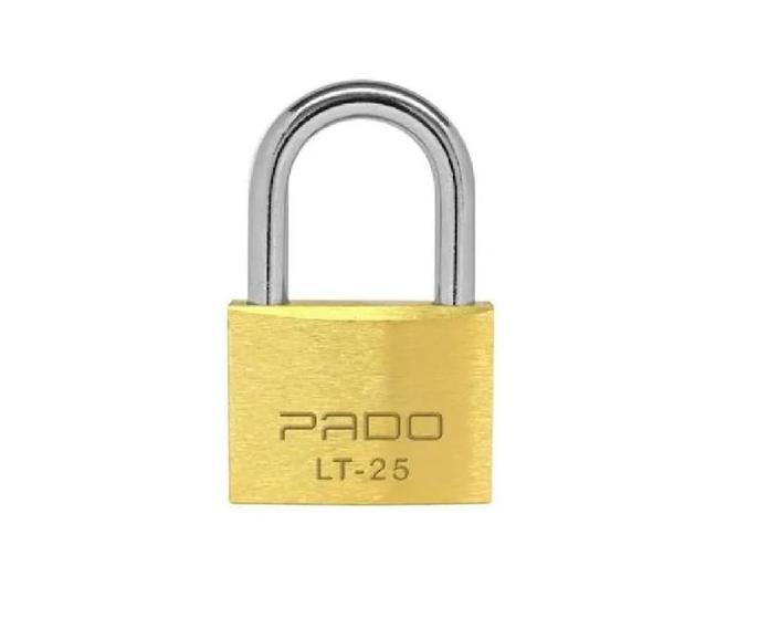 Cadeado Pado Pequeno Armário Mala Corrente Latão 25mm - Cadeados ...