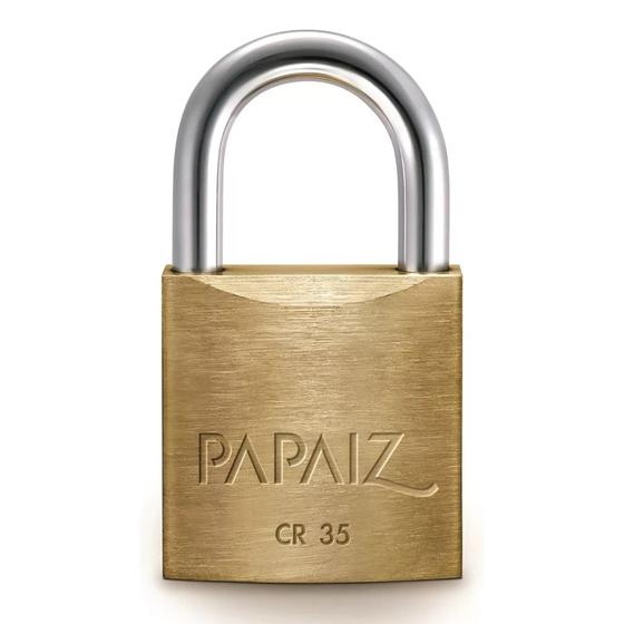 Cadeado Papaiz Cr 35 Mm P/portão Janela Cofre Baú Porta Mala - STORE ...