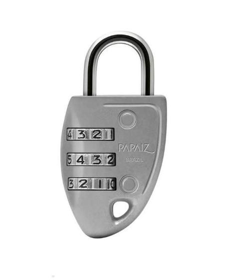 Cadeado Papaiz Pequeno Com Segredo 30mm Senha Escolha Cor - Cadeados ...