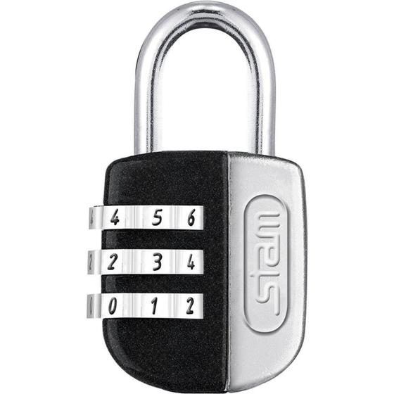 Cadeado segredo 25mm life colors preto fosco - STAM - Cadeados ...