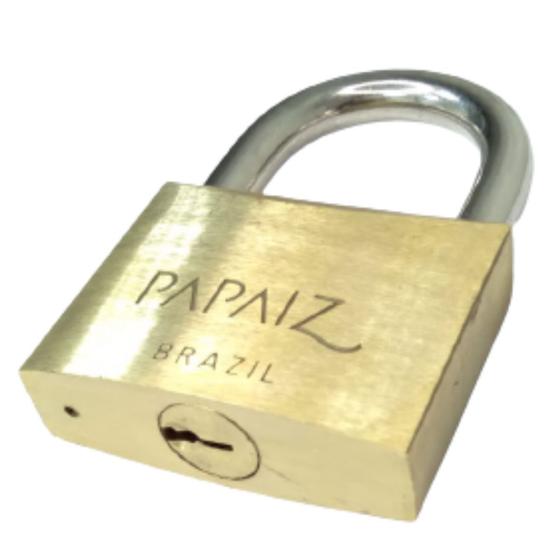 Cadeado Yale Papaiz de Latão Cr50 de 50mm - Cadeados - Magazine Luiza