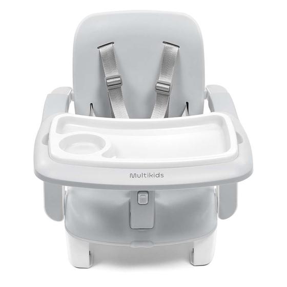 Cadeira de Alimentação Portátil Lollipop 6M 15KG Cinza Multikids Baby ...