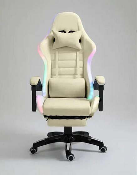 Cadeira de Escritório Gamer Gamers Reclinável Jogos com Conforto Cabeça ...