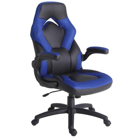 Cadeira Gamer Azul - Just Home Collection - Cadeira Gamer - Magazine Luiza