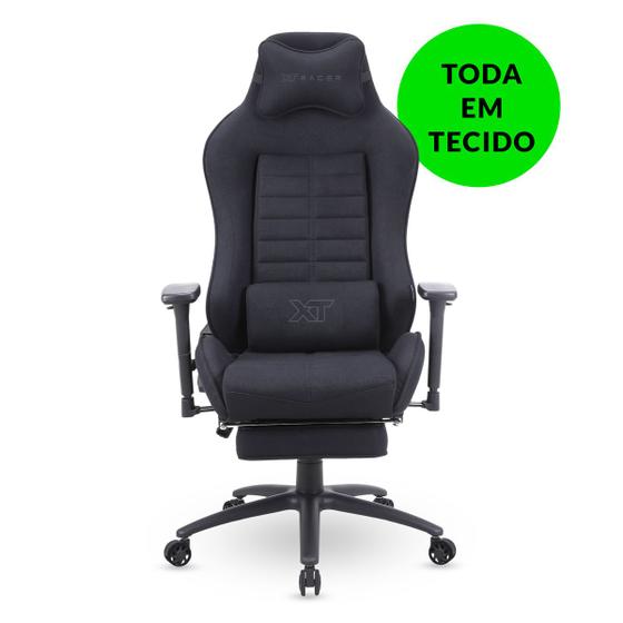 Cadeira Gamer e Escritório XT Racer Platinum W Styles e Tecido Cor ...