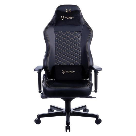 Cadeira Gamer Husky Gaming Blizzard 900, Preto e Amarelo, Com Almofadas ...