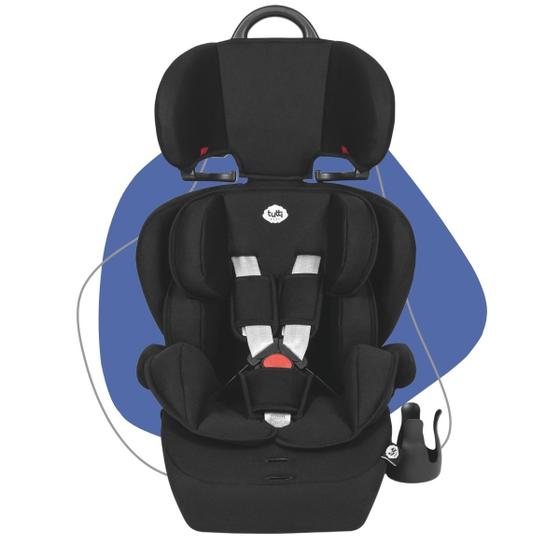 Cadeira Infantil para carro 09 a 36kg Versati Tutti Baby cor Preto ...