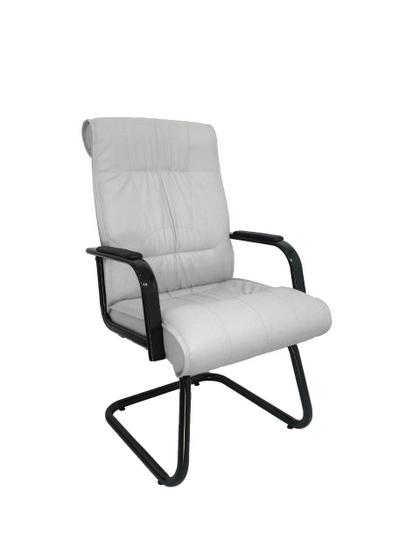 Cadeira Interlocutor para Escritório Linha Itália Branco - Design ...