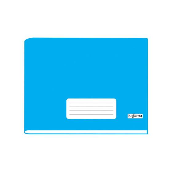 Caderno Azul Pautado 96FLS Horizontal - Kajoma - Caderno - Magazine Luiza