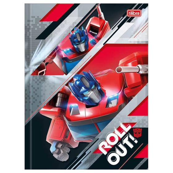 Caderno Brochura Transformers - Optimus Prime - 80 Folhas - Tilibra ...