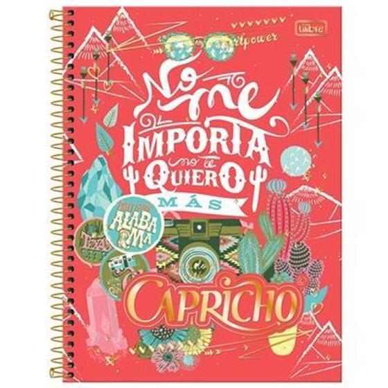 Caderno Capricho 320 Folhas 16x1 Capas Sortidas - Tilibra - Caderno ...