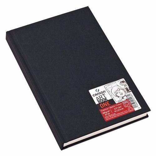 Caderno De Desenho Canson Art Book One 100g A5 100 Páginas - Caderno de ...