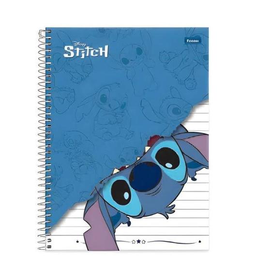 Caderno Universitário 80 Folhas Stitch Foroni - Foroni - Caderno Escolar / Universitário ...