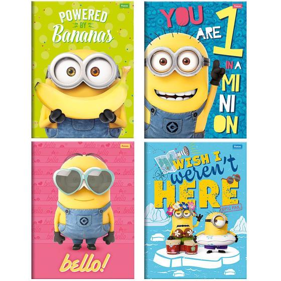 Caderno Universitário Capa Dura Costurado com 48 Folhas da Foroni ...