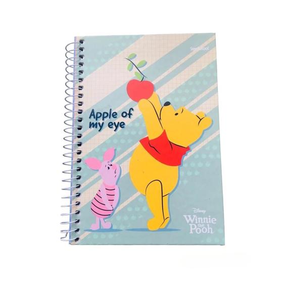 Caderno Ursinho Pooh 1/4 Espiral Capa Dura 80 Folhas - Jandaia - ARCOM ...