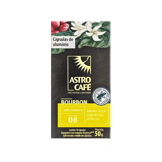 Café Astro Bourbon em cápsula 10 unidades - Cápsula de Café - Magazine ...