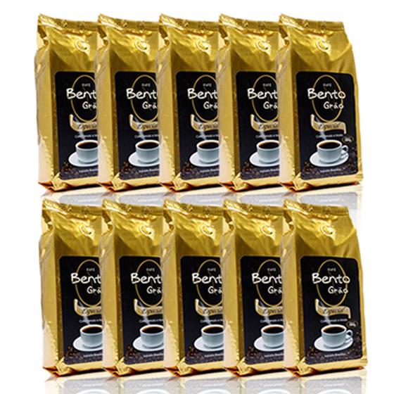Café Bento Grão Especial - Café Torrado e Moído - Caixa 5 kg (cx com 10 ...