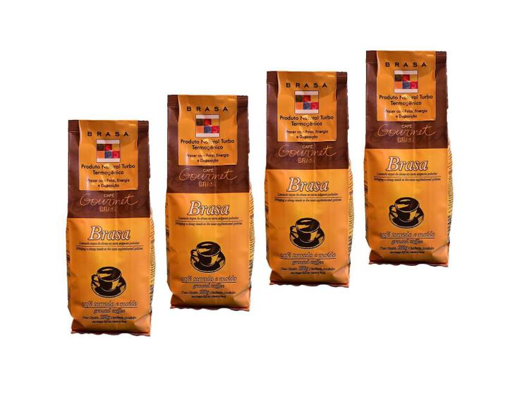 Café Brasa 1kg - Café Gourmet Brasil - Café - Magazine Luiza