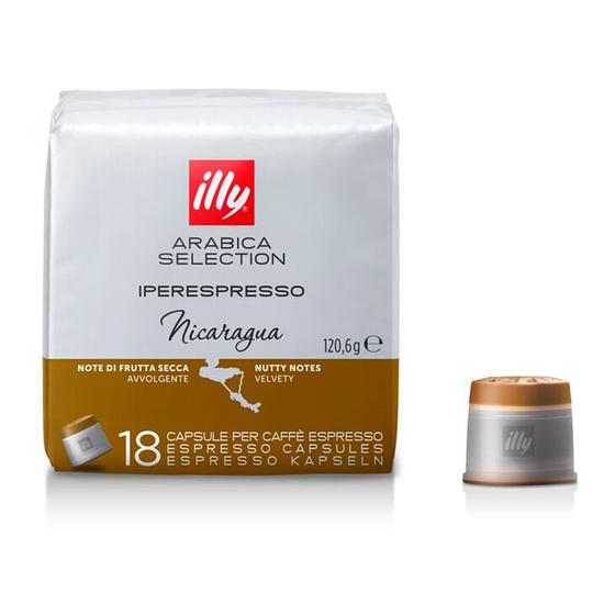 Café Cápsula Iperespresso Arabica Selection Nicaragua Illy 18 Unidades - Cápsulas de Bebidas ...