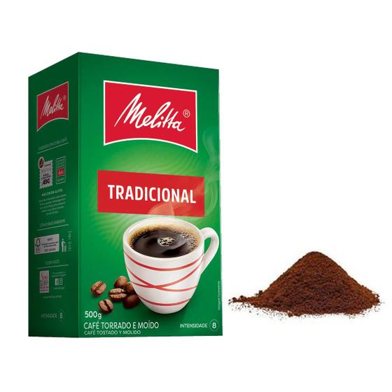Café Em Pó Tradicional Melitta 500g - Café - Magazine Luiza
