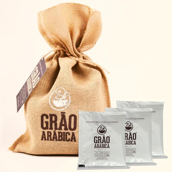 Café em Sachê Drip Coffee Grão Arábica 10 Unidades - Café Grão Arábica ...