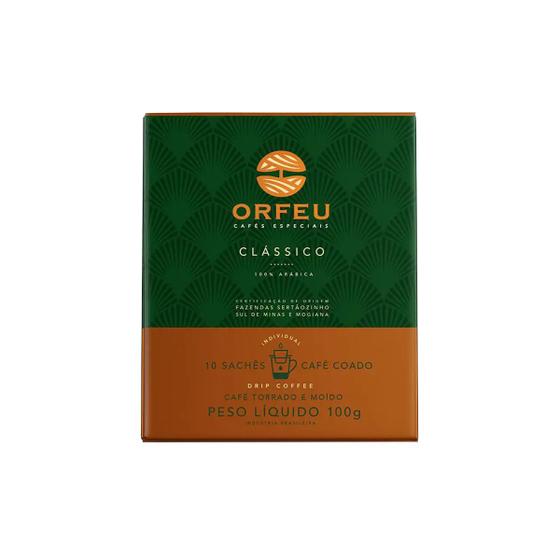 Café Em Sachê Orfeu Clássico Drip Coffee 10g - Café - Magazine Luiza