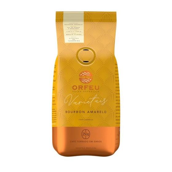 Café Especial Orfeu Torrado em grãos Bourbon Amarelo Notas Cítricas ...