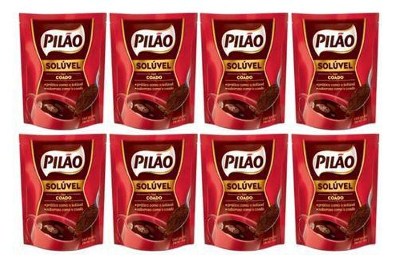 Café Pilão Solúvel Coado 50g Sache Kit C/8 - Café - Magazine Luiza