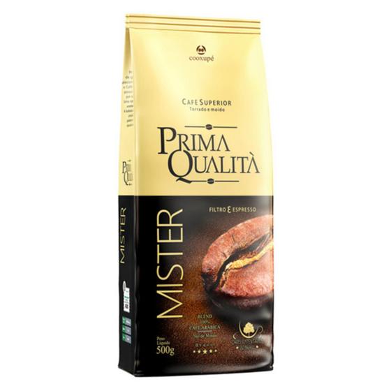 Café Prima Qualità Mister Superior Moído 500 g - Cooxupé - Café - Magazine Luiza