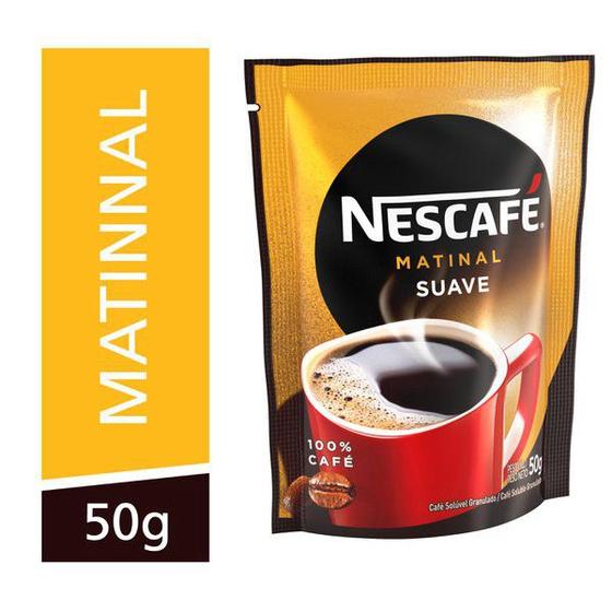Café Solúvel Matinal Suave Sachê NESCAFÉ 50g - Café - Magazine Luiza