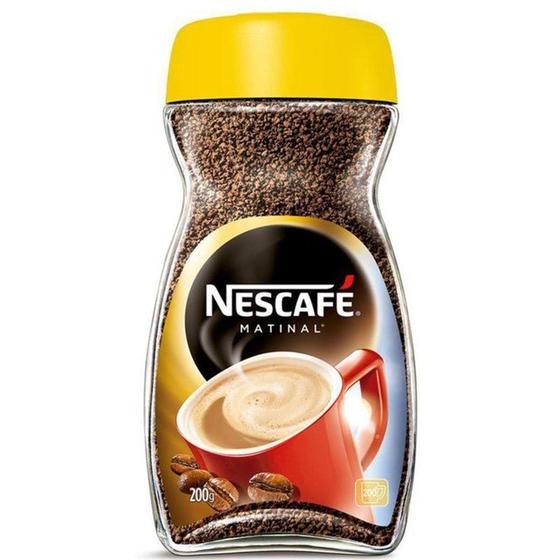 Café Solúvel Nescafé Matinal Vidro 200 g - Nescafe - Café - Magazine Luiza