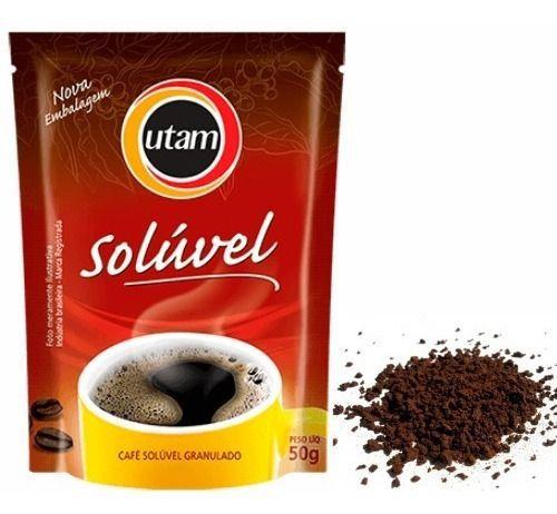 Café Solúvel Utam Sache Com 50 Gramas - BROTO COSMETICOS - Café ...