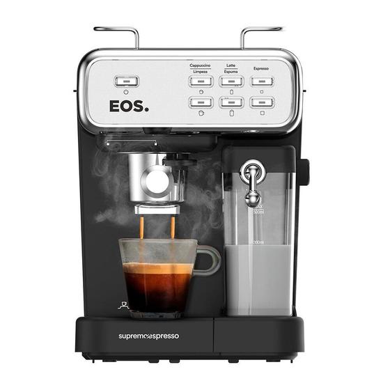 Cafeteira Espresso 3 em 1 EOS Prepara Espresso, Latte e Cappuccino com ...