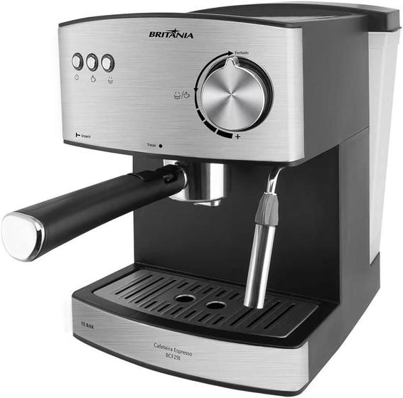 Cafeteira Expresso Britânia Inox 4 Em 1 Nespresso Bcf29I - Britania ...