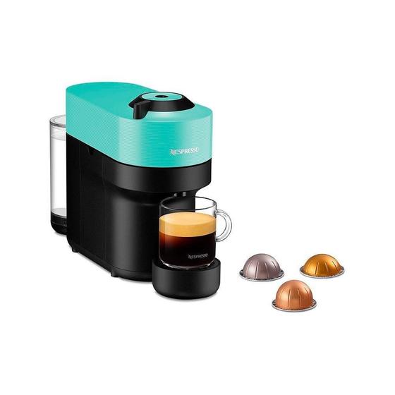 Cafeteira Expresso Nespresso Vertuo POP, Verde Acqua - Cafeteira ...