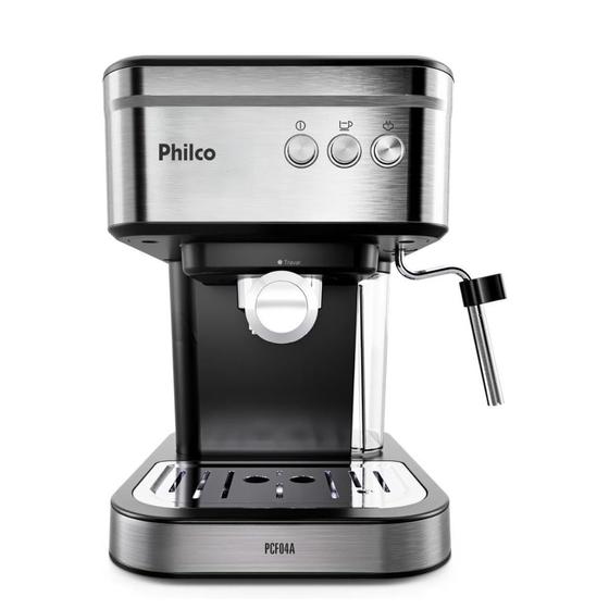 Cafeteira Expresso Philco PCF04A 1,2L Pressão de 20 Bar, Aço Inox Com ...